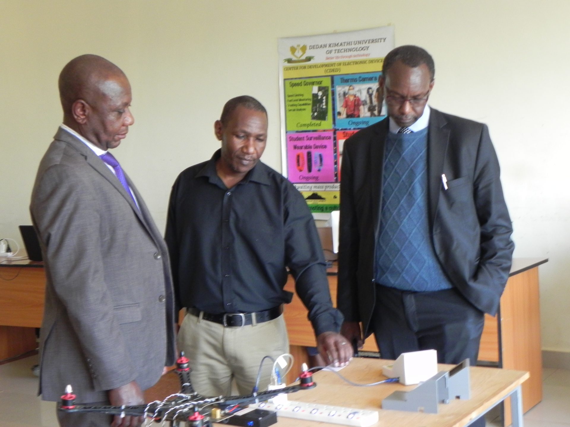 Dr. Victor Konde visit’s Dedan Kimathi University of Technology, the ...